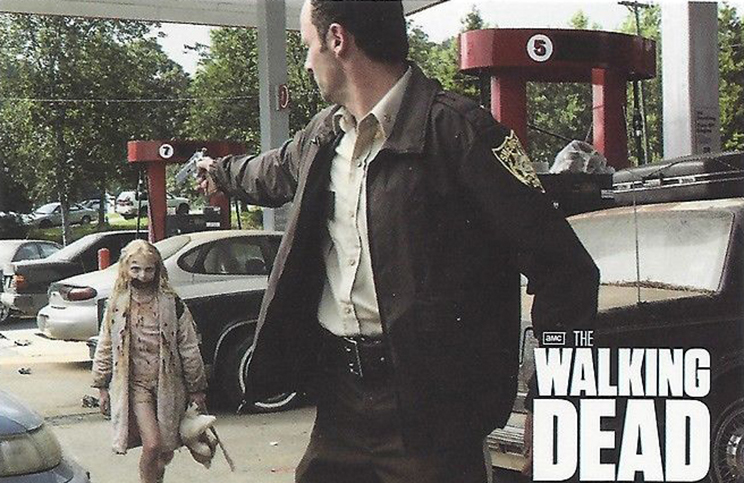 Walking Dead Season 1 Blu-ray P4 Promo Card Info