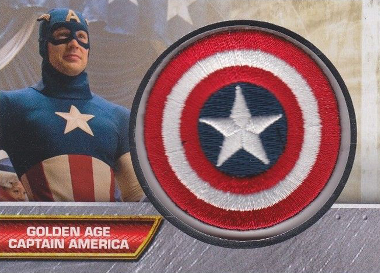 2011 Upper Deck Captain America Insignia Patch Cards Gallery