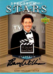 2007 Upper Deck Spectrum of Stars Autographs and Variations