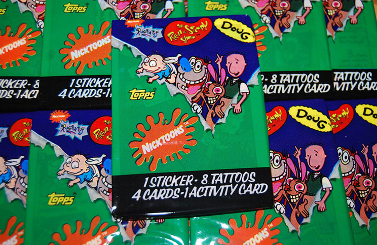 1993 Topps Nicktoons Checklist, Trading Cards Details