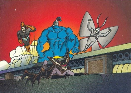1997 Comic Images The Tick Checklist, Trading Cards Details