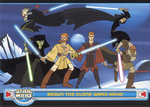 2004 Topps Star Wars Clone Wars Checklist, Trading Cards Info