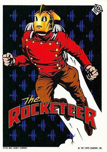 1991 Topps Rocketeer Checklist, Trading Cards Details
