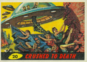 1962 Topps Mars Attacks Checklist, Trading Cards Gallery