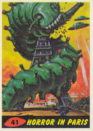 1962 Topps Mars Attacks Checklist, Trading Cards Gallery