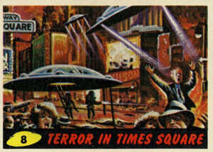 1962 Topps Mars Attacks Checklist, Trading Cards Gallery