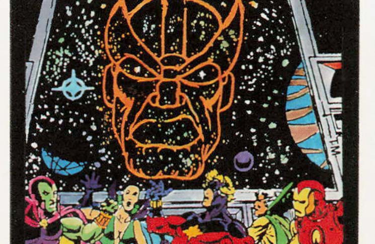 1987 Comic Images Marvel Colossal Conflicts Checklist, Cards Info