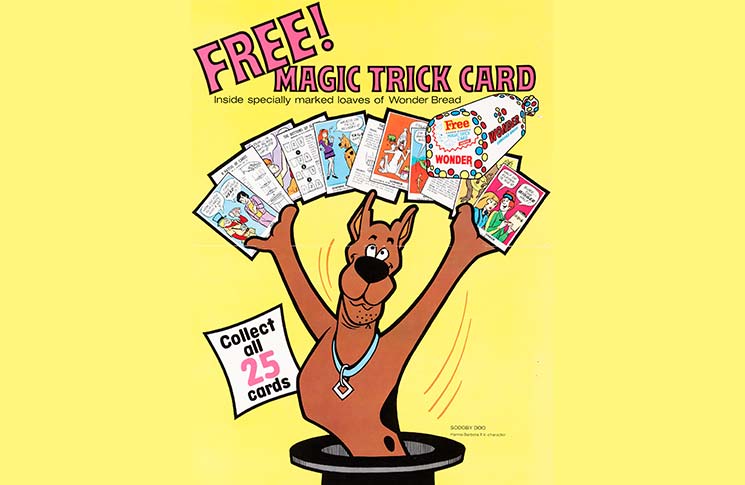 1974 Wonder Bread Hanna-Barbera Magic Tricks Checklist, Cards Info