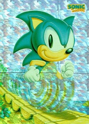 1993 Topps Sonic the Hedgehog Checklist, Trading Cards Details