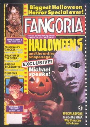 1992 Comic Images Fangoria Checklist, Trading Cards Details