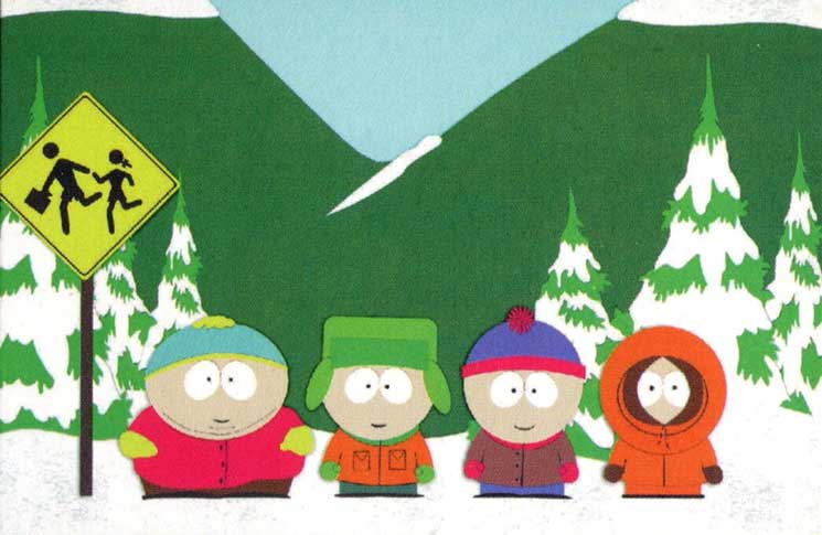 1998 Comic Images South Park Checklist, Trading Cards Info