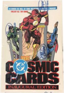 1992 Impel DC Cosmic Cards Checklist, Trading Cards, Box Info