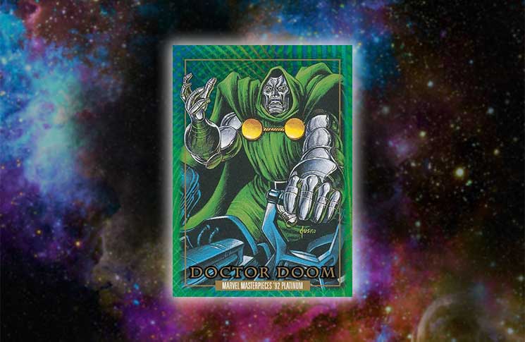 2024 Skybox Marvel Masterpieces 92 Platinum Checklist Box Info