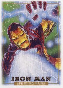 2024 SkyBox Marvel Masterpieces '92 Platinum Checklist, Box Info