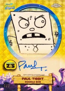 2025 Topps Chrome SpongeBob SquarePants Checklist, Cards