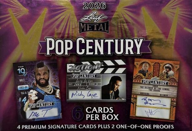 2026 Leaf Metal Pop Century Checklist, Trading Cards, Box Info